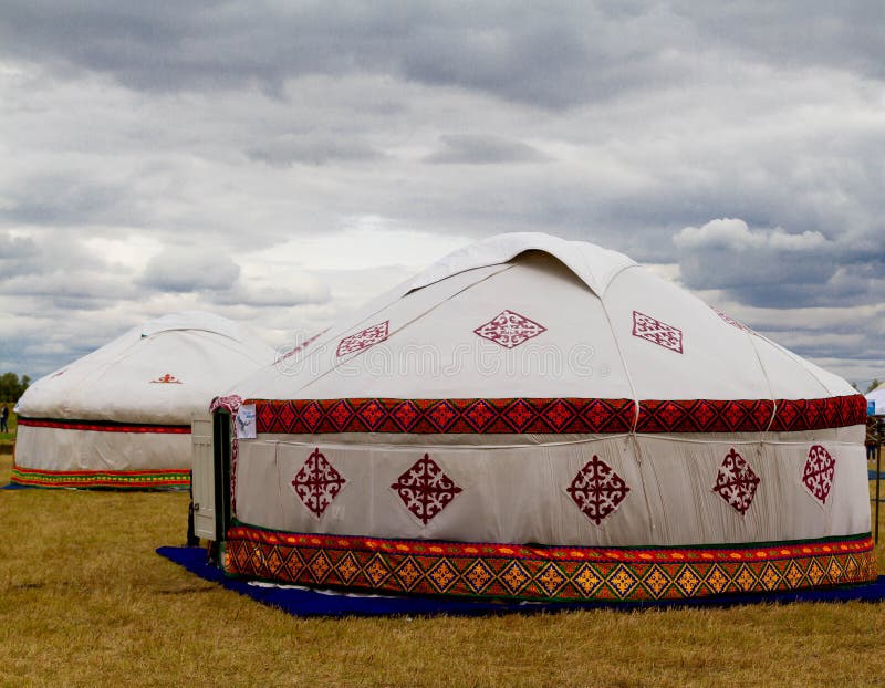 Yurt Kazakstan stock photo. Image of round, curve, nomad - 97857208