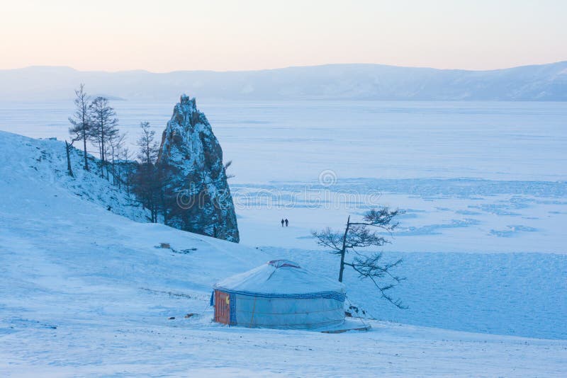 Yurt on Mount Shaman stock photo. Image of wilderness - 28282422