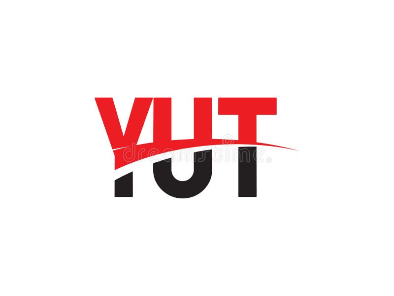 YUT Letter Initial Logo Design Vector Illustration Stock Vector ...