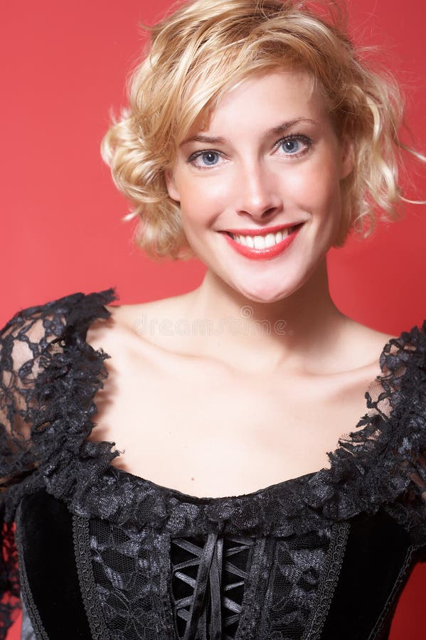 Yvetta s smile 2 stock image. Image of glamour, ellenova - 638365