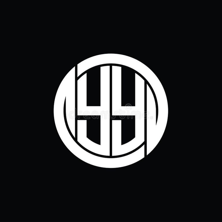 YY Logo Monogram Shield Inside Circle Shape Vector Images Design ...