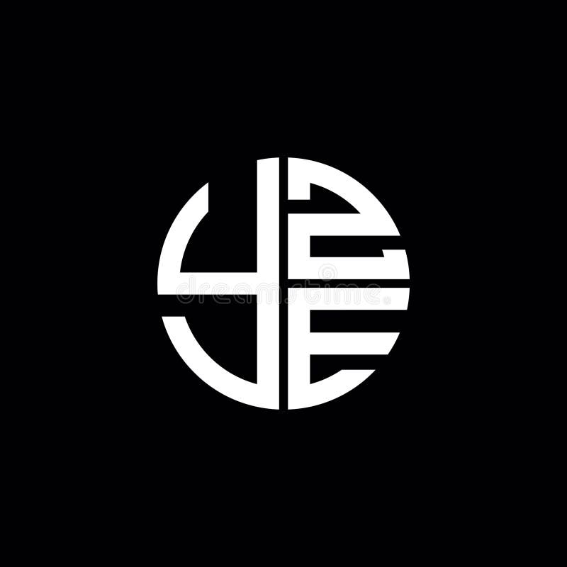 YZE Logo YZE Icon YZE Monogram YZE Letter Minimalist Circle Flat Unique Modern Abstract Logo ...