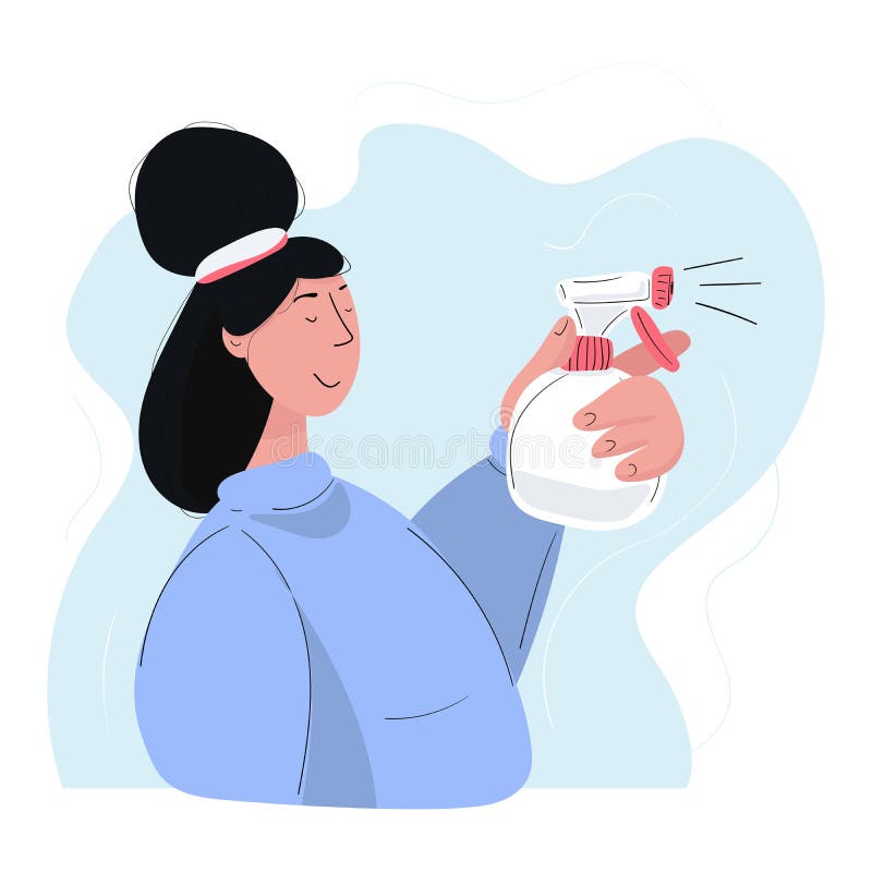 Disinfectant Cartoon Vector Illustration Stock Vector - Illustration of ...