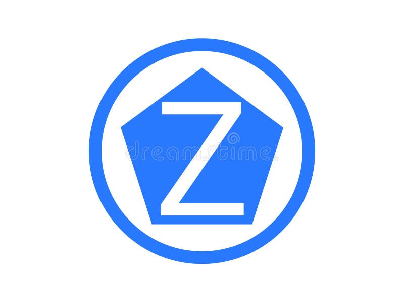 Z Alphabet Logo Illustration Stock Illustration - Illustration of ...