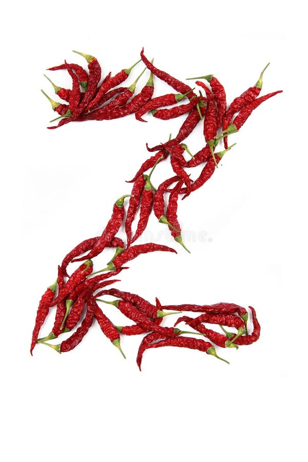 Z Alphabet Sign Hot Chili Stock Photos - Free & Royalty-Free Stock ...