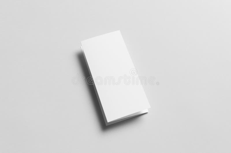 A4 Z-Fold Brochure Mock-Up stock photo. Image of minimalist - 199467482