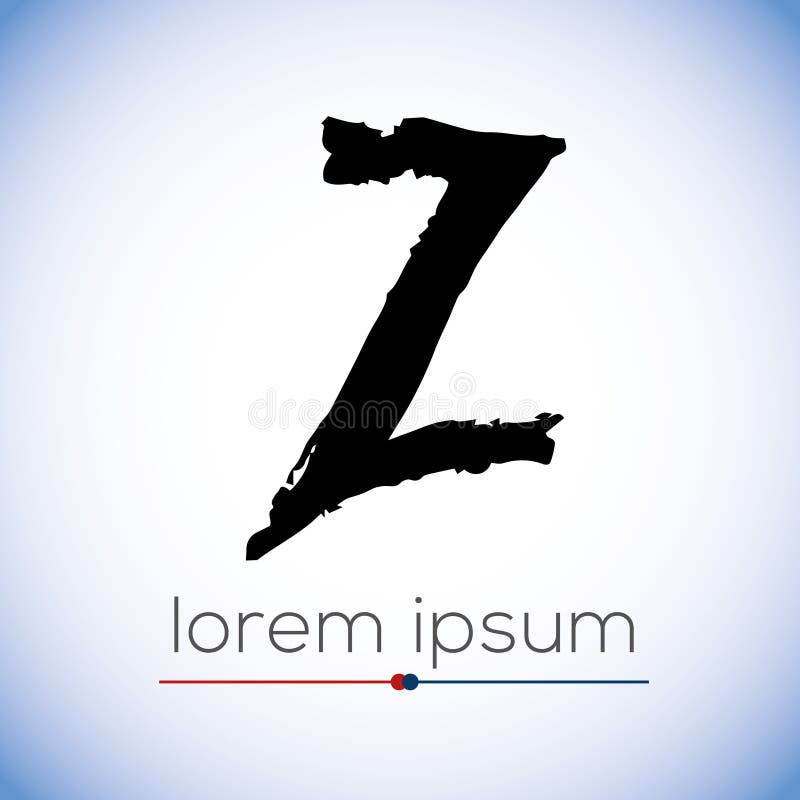 Z Letter Hand Drawn Calligraphic Stock Illustrations – 163 Z Letter ...