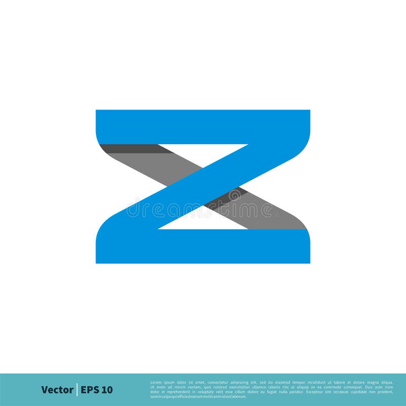 Z X Letter Icon Vector Logo Template Illustration Design. Vector EPS 10 ...