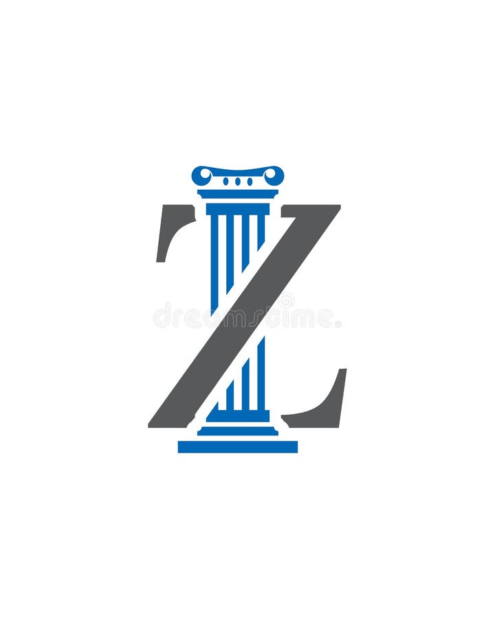 Z Logo De Firma De Abogados Logo Vector Ilustración del Vector ...
