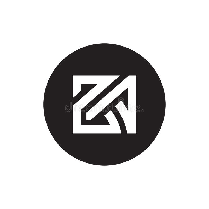 ZA Logo Design Template, ZA Monogram Logo Icon Stock Vector ...