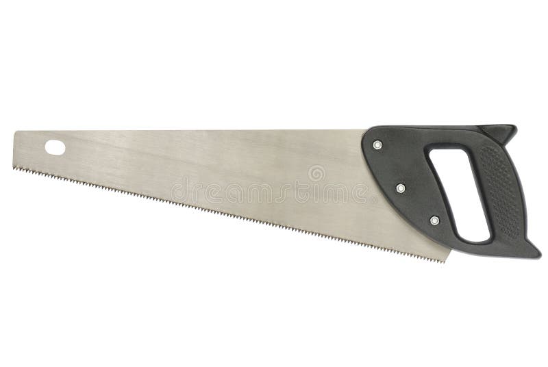 Zaag stock afbeelding. Image of handvat, hulpmiddel, rand - 1153719