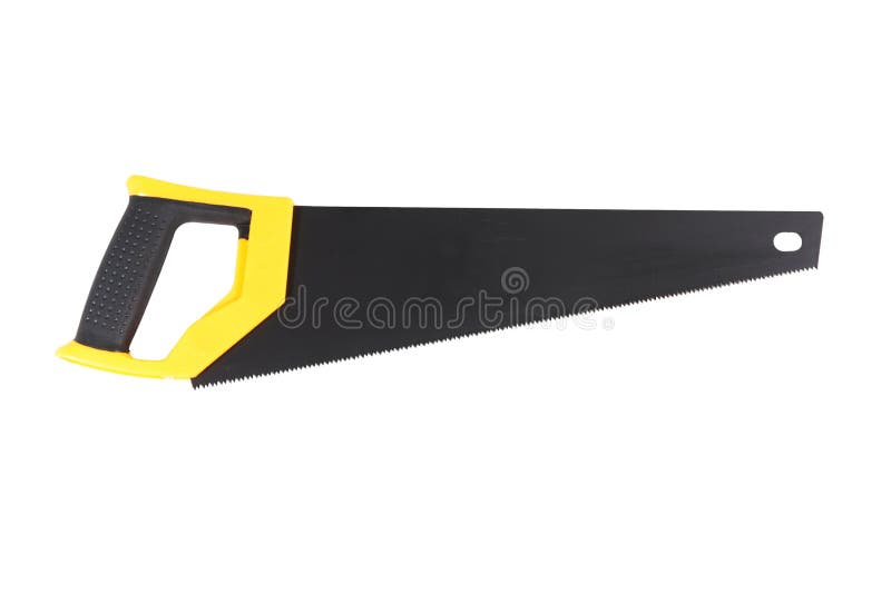 Zaag stock foto. Image of handzaag, geïsoleerd, reparatie - 15513052