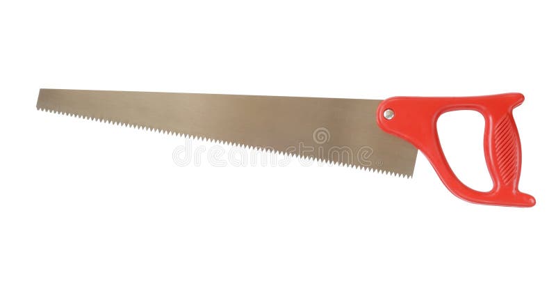 Zaag stock afbeelding. Image of timmerman, geïsoleerd - 3489147