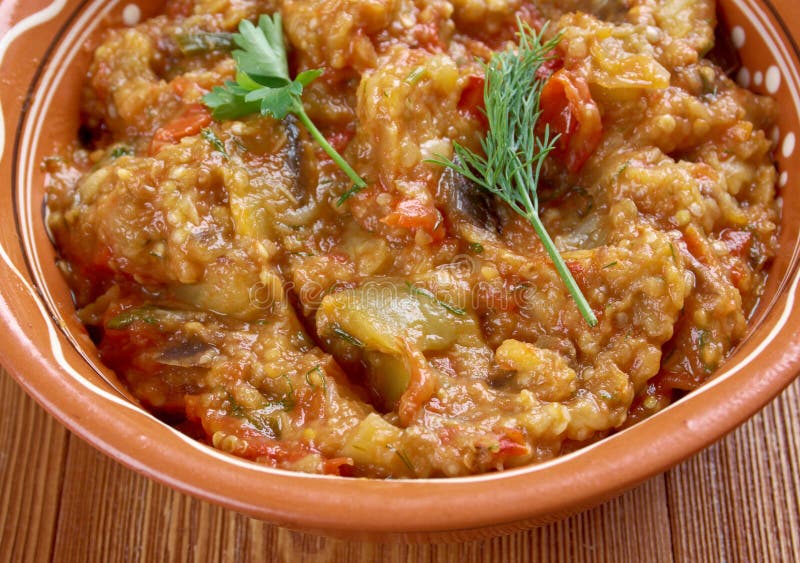 Zaalouk stock photo. Image of cuisine, gastronomy, cumin - 43075266