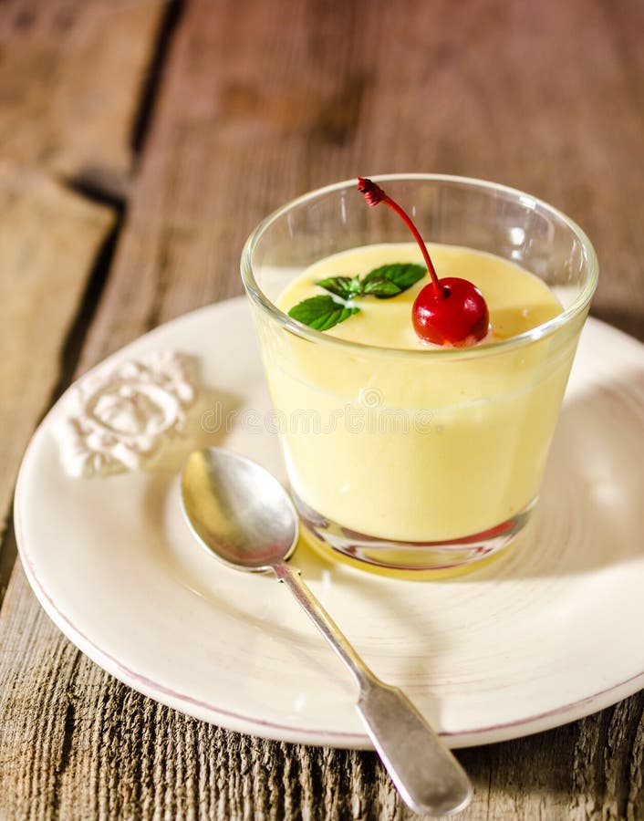 Zabaione stock photo. Image of italy, cold, custard, liquid - 34652326