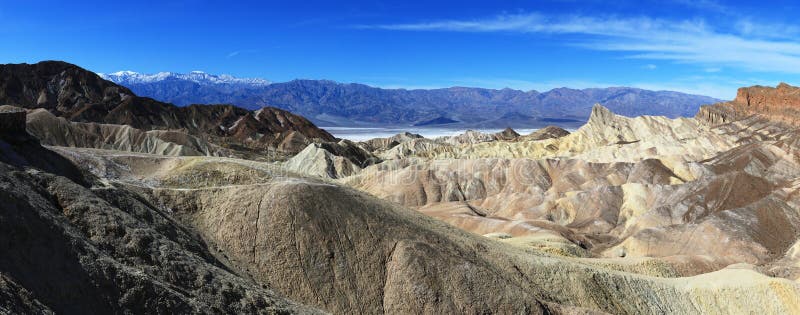 Zabriskie Point stock image. Image of formation, canyon - 15489213