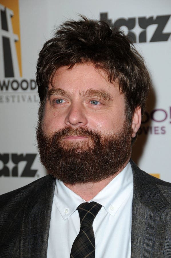 Zach Galifianakis editorial photo. Image of gala, annual - 26357196