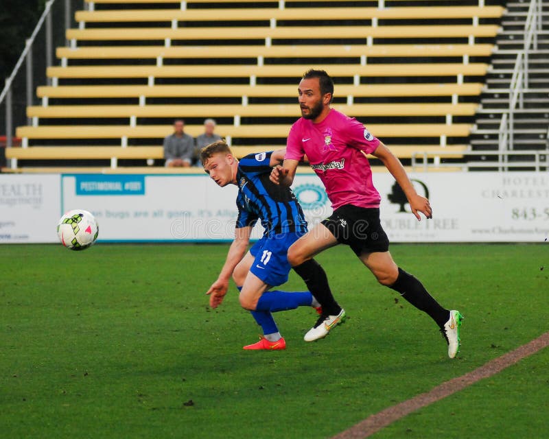 Zach Prince, Midfielder, Charleston Battery Editorial Image - Image of ...