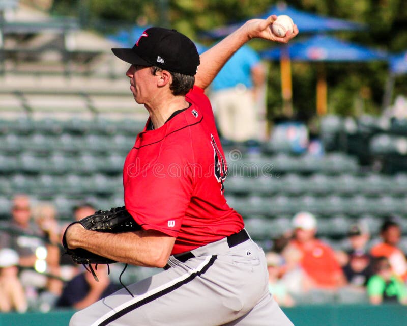 Zach Thompson, Intimidators De Kannapolis Fotografia Editorial - Imagem ...