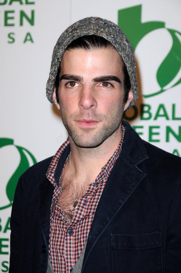 Zachary Quinto editorial stock photo. Image of green - 23572993