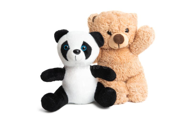 " Zachte Panda - Beer Geïsoleerd " Stock Afbeelding - Image of rand ...