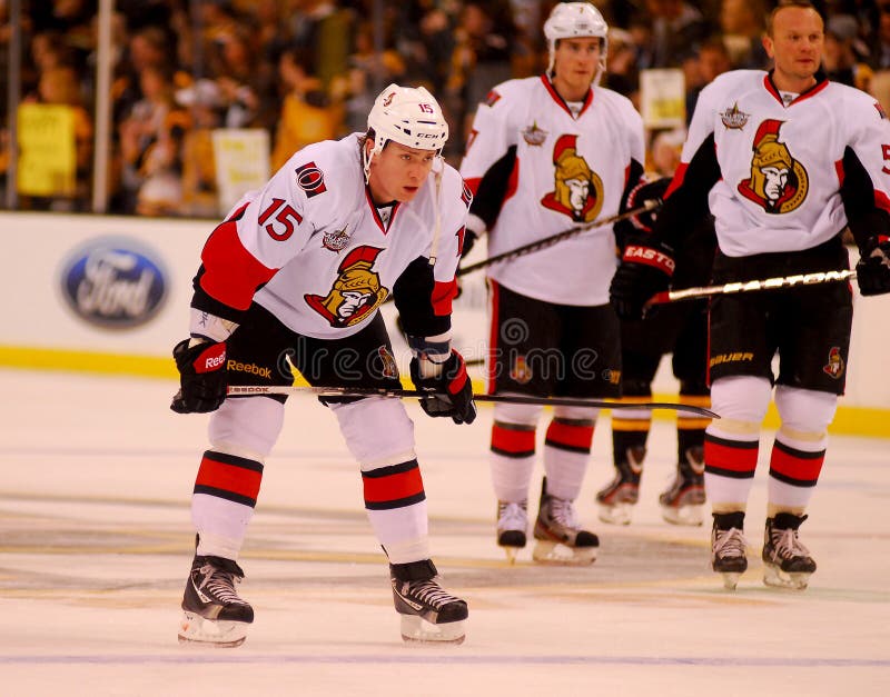 Zack Smith Ottawa Senators editorial stock photo. Image of blades ...