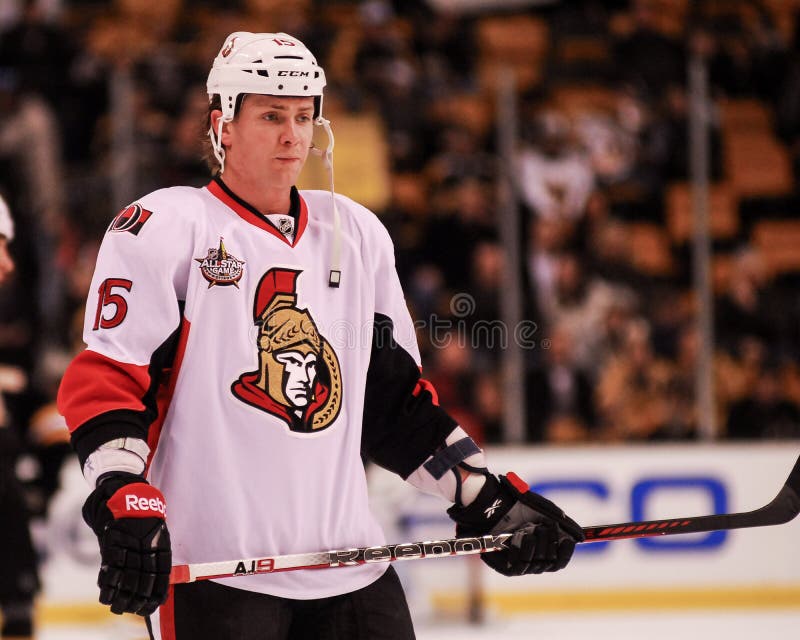 Zack Smith Ottawa Senators editorial stock photo. Image of skate - 50724068