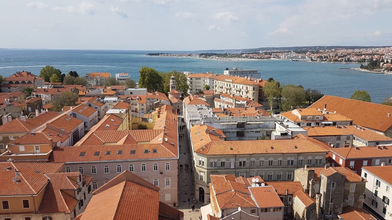 Zadar buildings stock photo. Image of zadar, croatia - 90968380