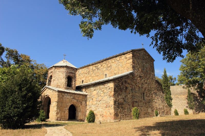 Zadazeni monastery stock image. Image of georgia, listed - 59475375