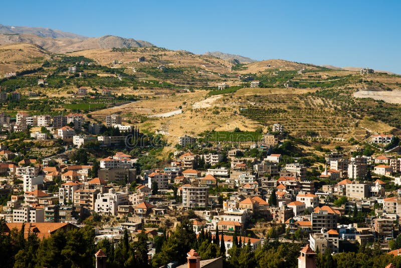 Zahle, Bekaa Valley, Lebanon. Stock Photo - Image of zahle, tourism ...