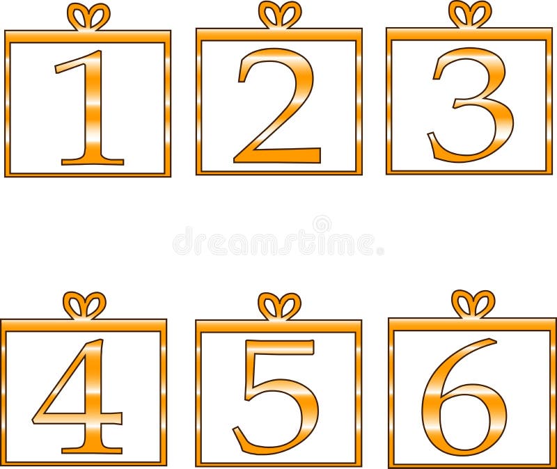 Zahlen stock abbildung. Illustration von auszug, mathe - 5368291