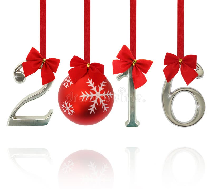 2016 Zahl und Weihnachten stockfoto. Bild von idee, bedeutung - 52750738