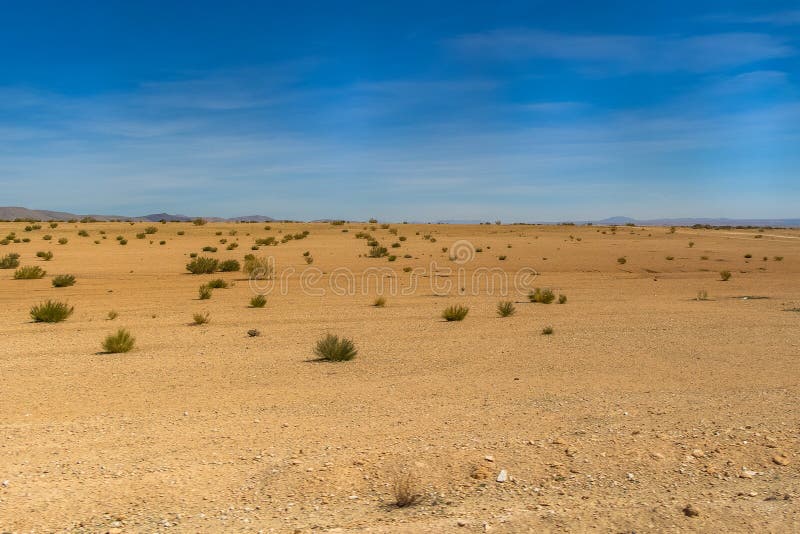 Zaida, Morocco. Panorama of Atlas Mountain and Desert. Stock Image ...
