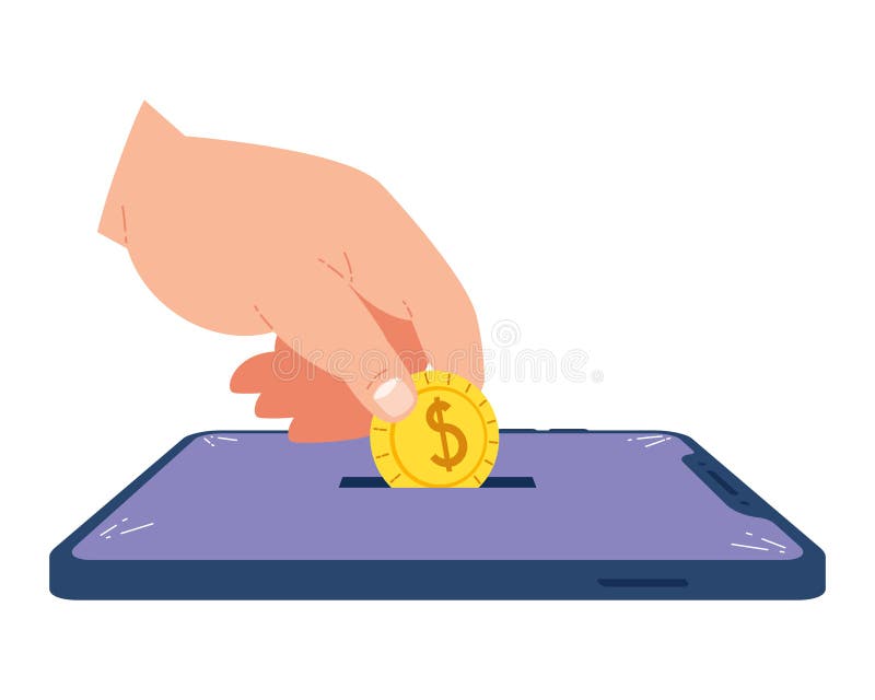 Zakat online donate stock illustration. Illustration of celebration ...