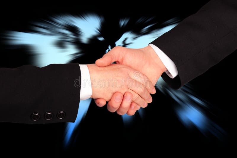 Zakenlieden Die Handen Schudden Stock Afbeelding - Image of ideeën ...