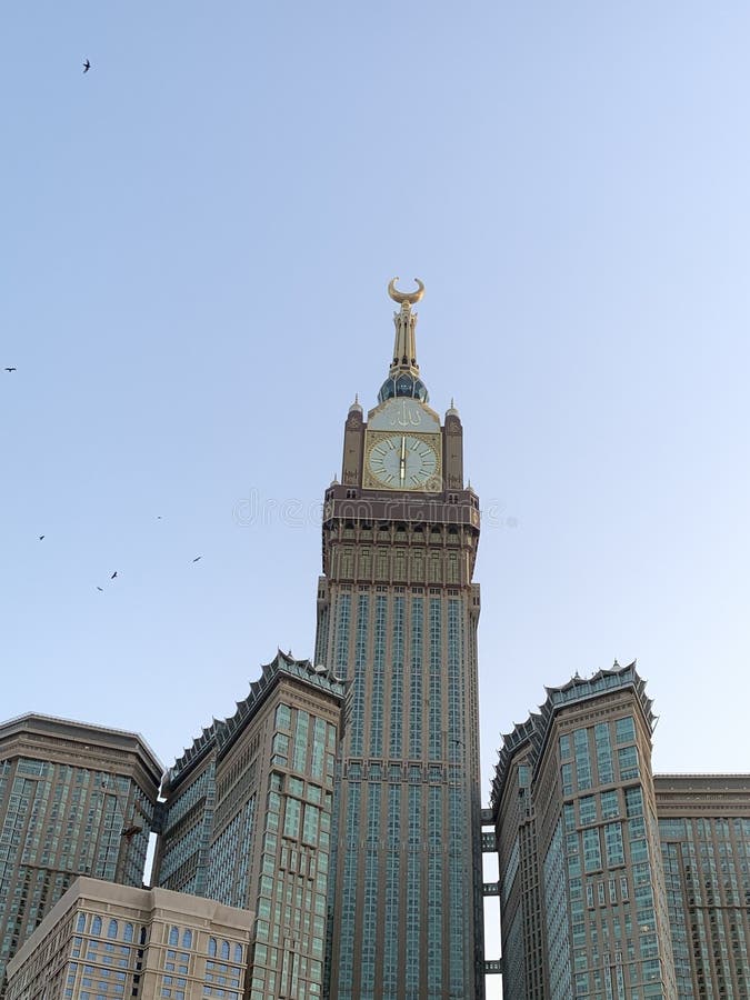 Zam zam tower mecca stock photo. Image of indonesia - 312596470