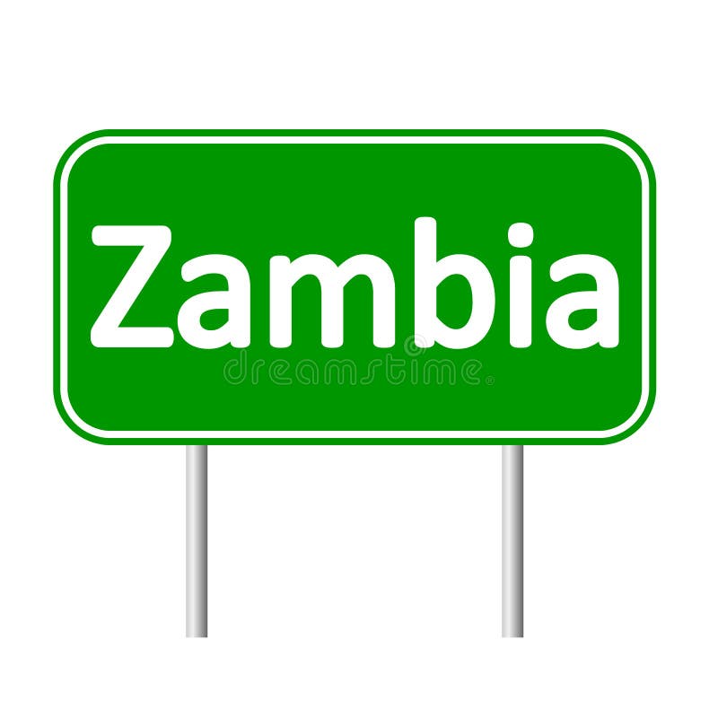 Zambia Road and National Park Map Stock Vector - Illustration of angola ...