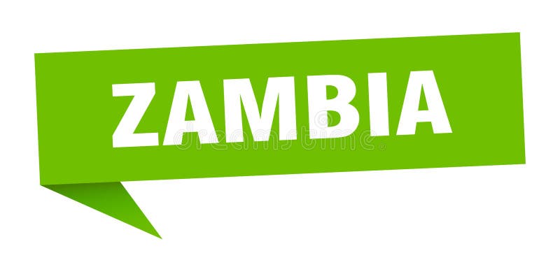 Zambia Sticker. Zambia Signpost Pointer Sign Stock Vector ...