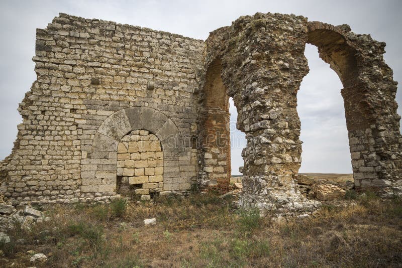 Zamora Abezames stockbild. Bild von aufgeben, stein, ruine - 55575295