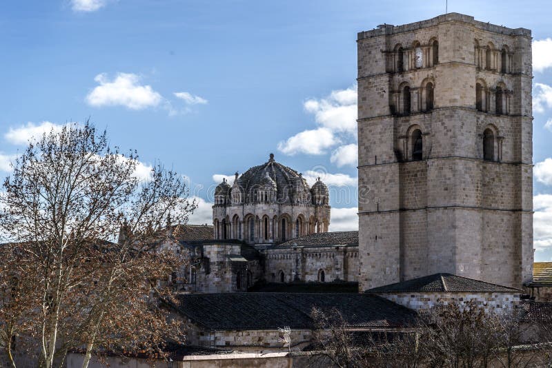 Zamora cathedral stock photo. Image of landscape, romanesque - 55968008