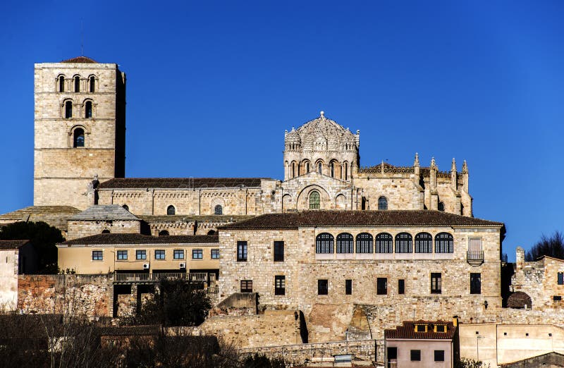 Zamora, cathedral stock photo. Image of zamora, stone - 59638564