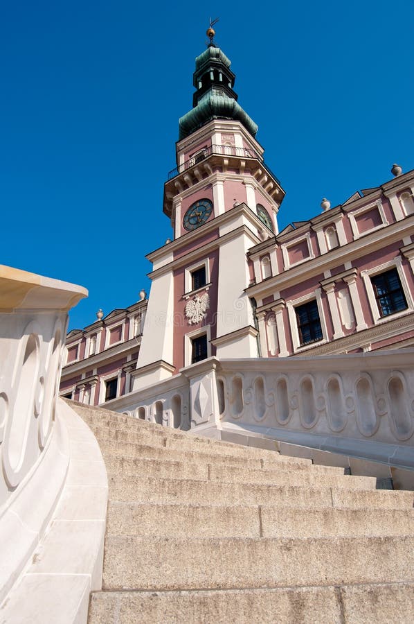 Zamosc heritage stock photo. Image of sight, europe, build - 24352852