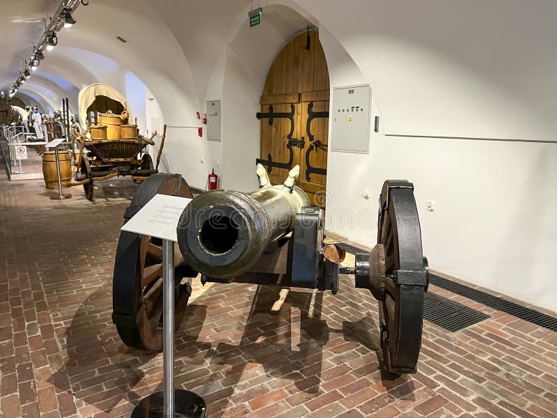The Interior of the Armory of the Asenal Museum in Zamosc in Eastern ...