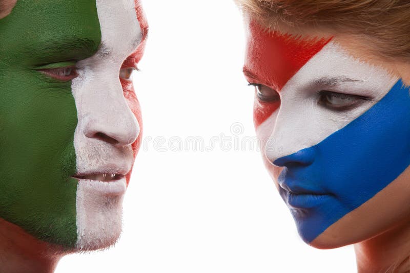 Patriotyczni ludzie zdjęcie stock. Obraz złożonej z excited - 15520254