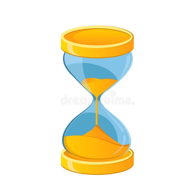 Zandloper, Pictogram, Vector Vector Illustratie - Illustration of ...