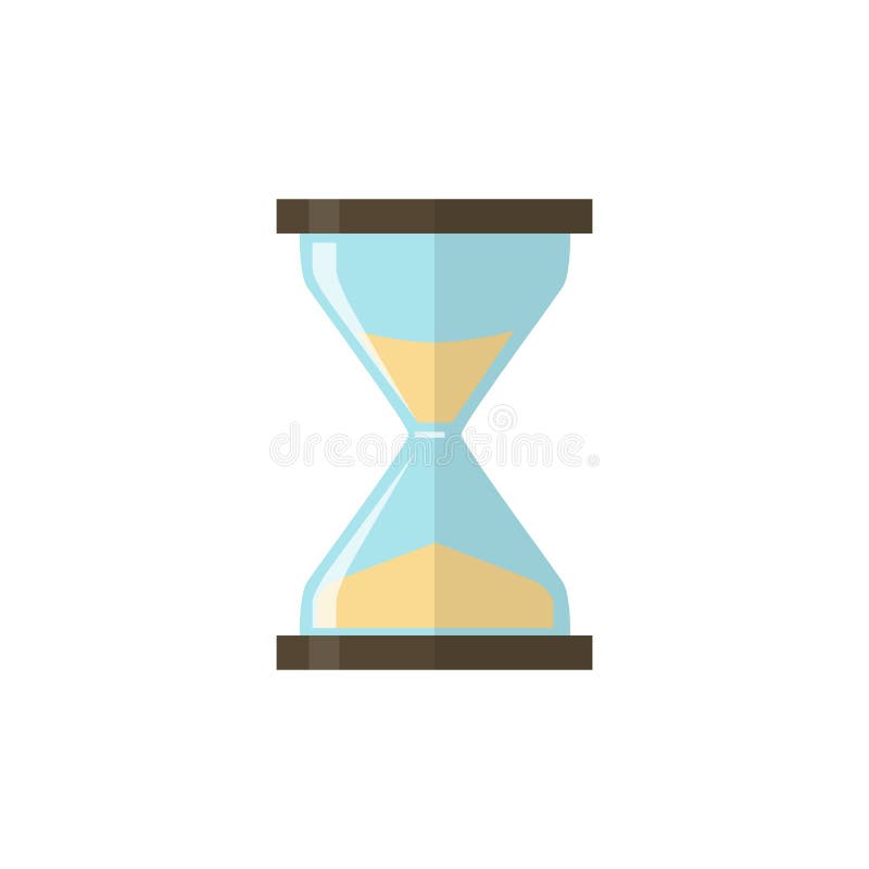 Zandloper Vectorpictogram 10 EPS Vector Illustratie - Illustration of ...