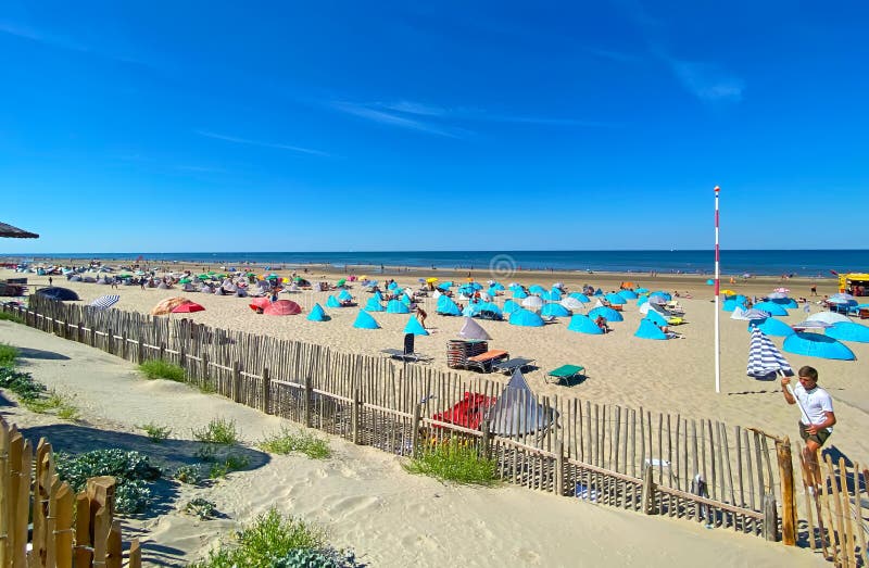 Zandvoort Netherlands August 12 2022 Beautiful Dutch North Sea