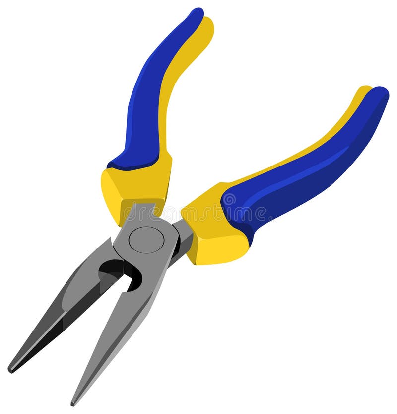 Zange vektor abbildung. Illustration von arbeit, reparatur - 12087711