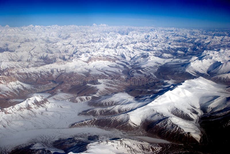 Zanskar Range, Ladakh, India Stock Image - Image of cloud, nepal: 14454013