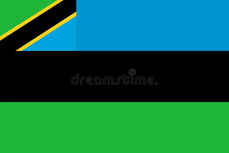 Zanzibar Flag Stock Illustrations 687 Zanzibar Flag Stock